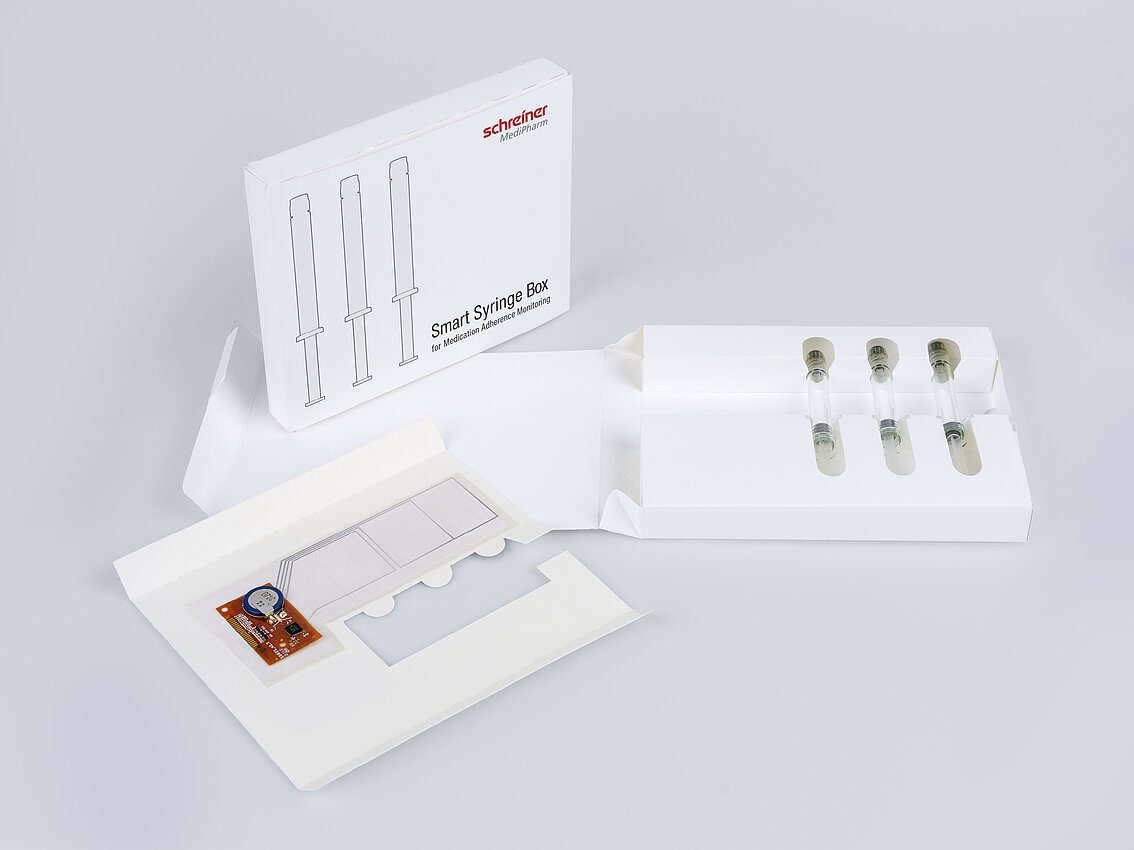 Smart Syringe Box for Precise Therapy Monitoring | Schreiner Group